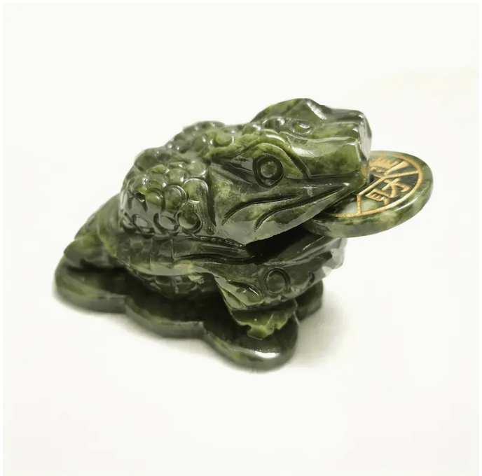 Crystal - Carved "Jade Money Frog" – The Eternal Spirit