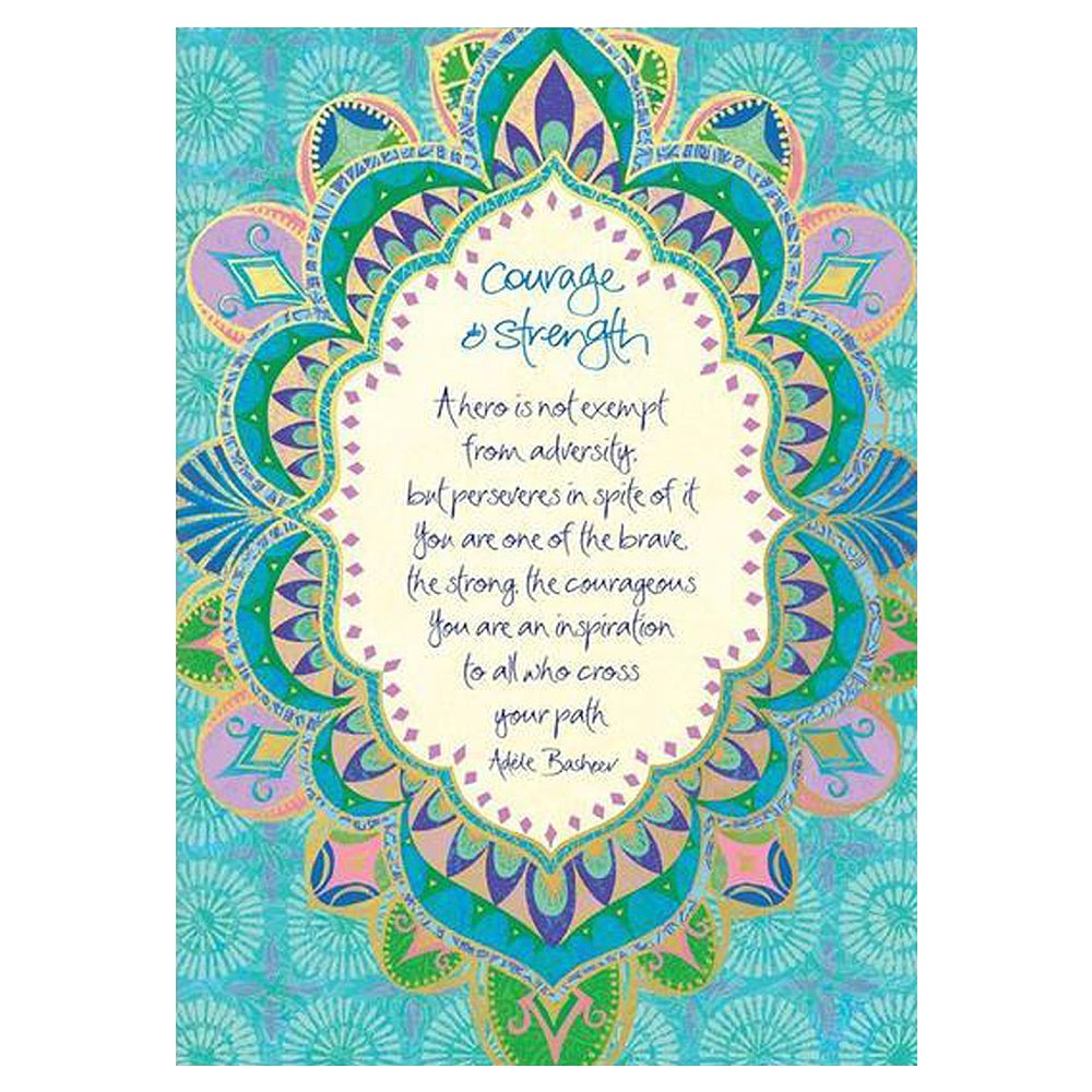 Greeting Cards by Intrinsic - Cherish Collection "Courage & Strength ...